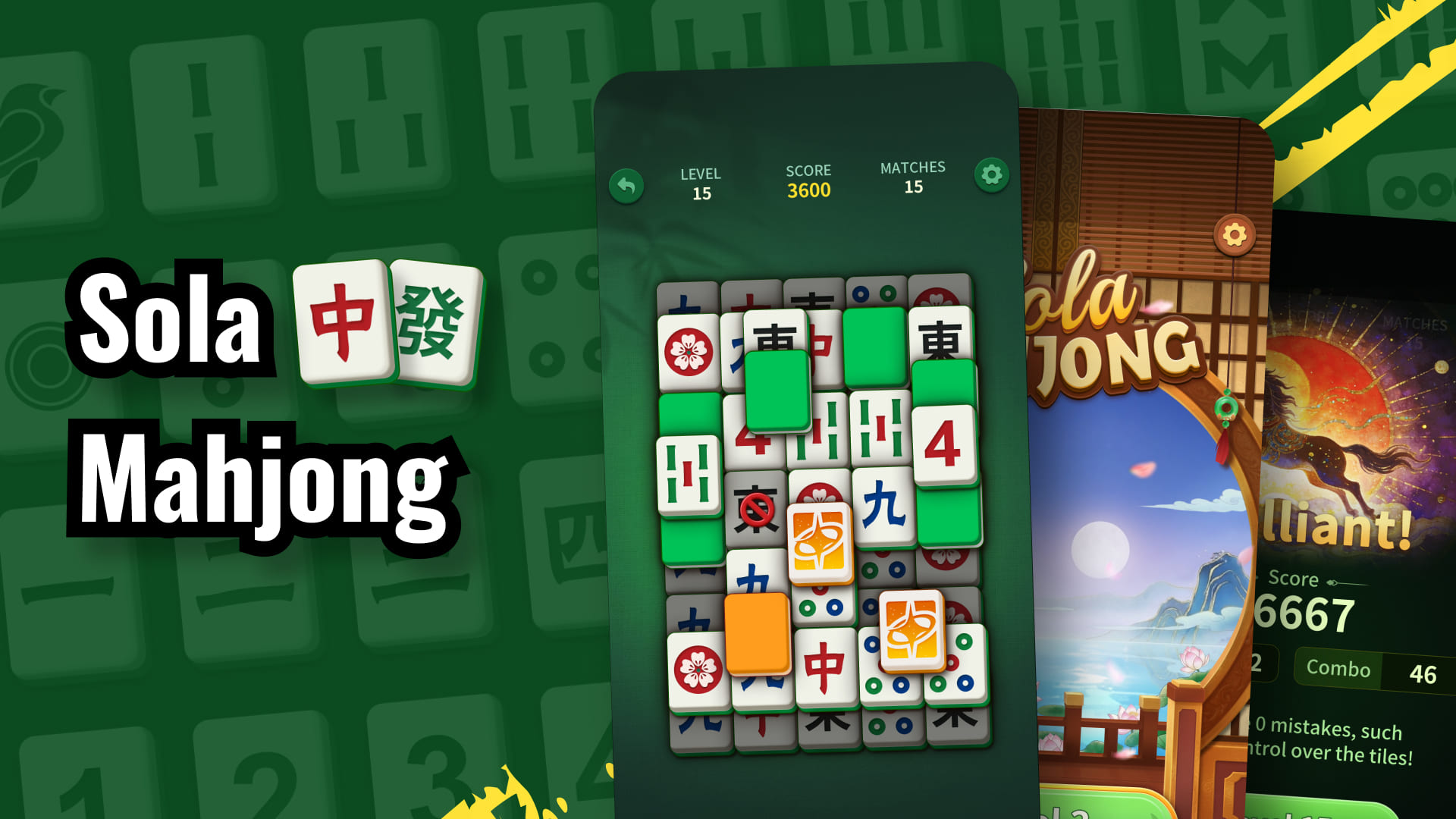 Sola Mahjong - Casual Fun